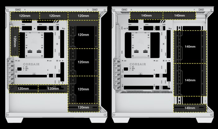 3500X Series Mid-Tower Glass PC Case | CORSAIR | CORSAIR