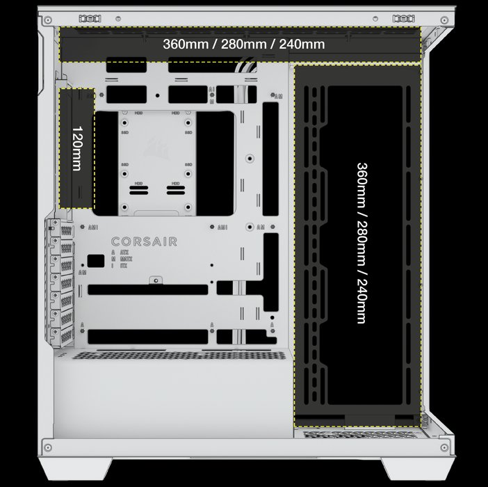 3500X Series Mid-Tower Glass PC Case | CORSAIR | CORSAIR