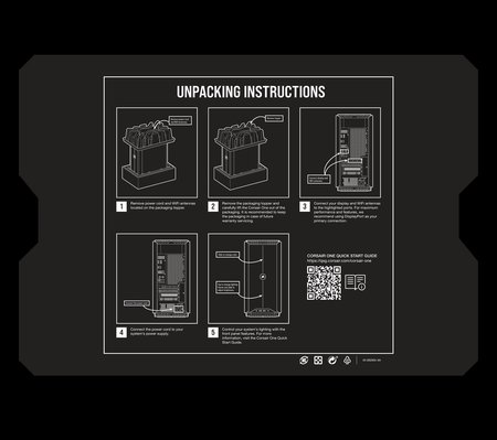 CORSAIR ONE | Manual & Quick Start Guide | CORSAIR:EXPLORER