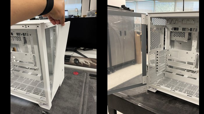 How to upgrade the 6500D AIRFLOW to a front glass panel | CORSAIR
