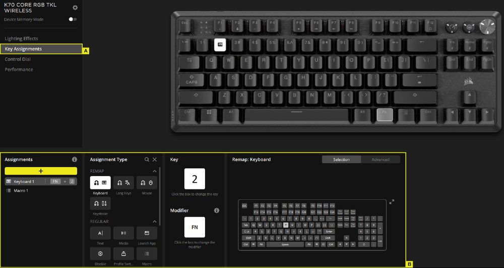 K70 CORE TKL WIRELESS Manual | Quick Start Guide | CORSAIR