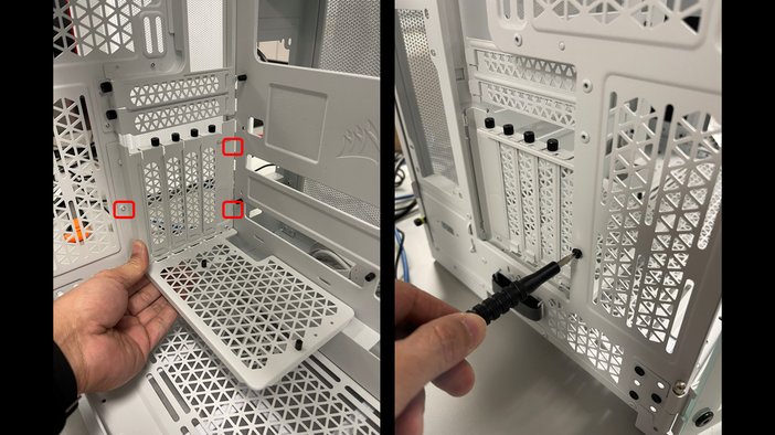 How to install the vertical mount kit in the 6500 Series Case | CORSAIR