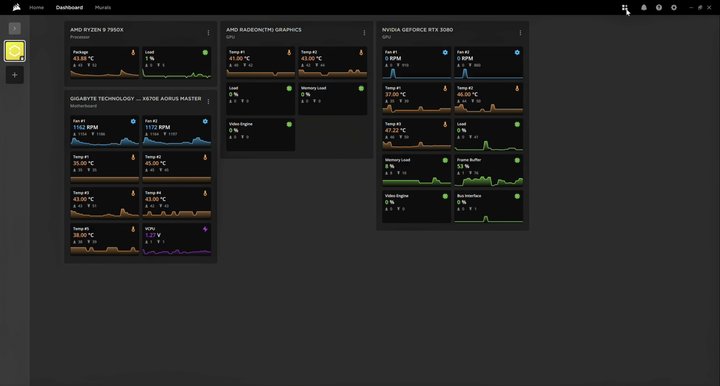 The complete guide to monitor CPU and system temperatures in iCUE ...
