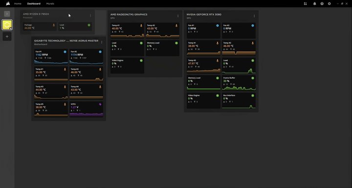 The complete guide to monitor CPU and system temperatures in iCUE ...
