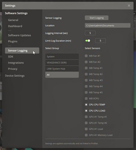 The complete guide to monitor CPU and system temperatures in iCUE ...